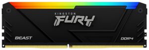 DDR4 KINGSTON 8GB 3200 FURY BEAST RGB 0740617337549 KF432C16BB2A/8